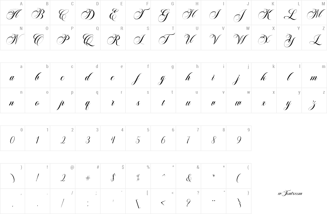 Everleigh Script Font | wfonts.com - download free