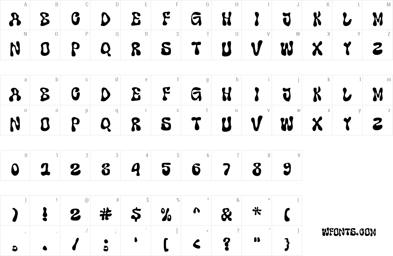 Super Shake Font | wfonts.com - download free