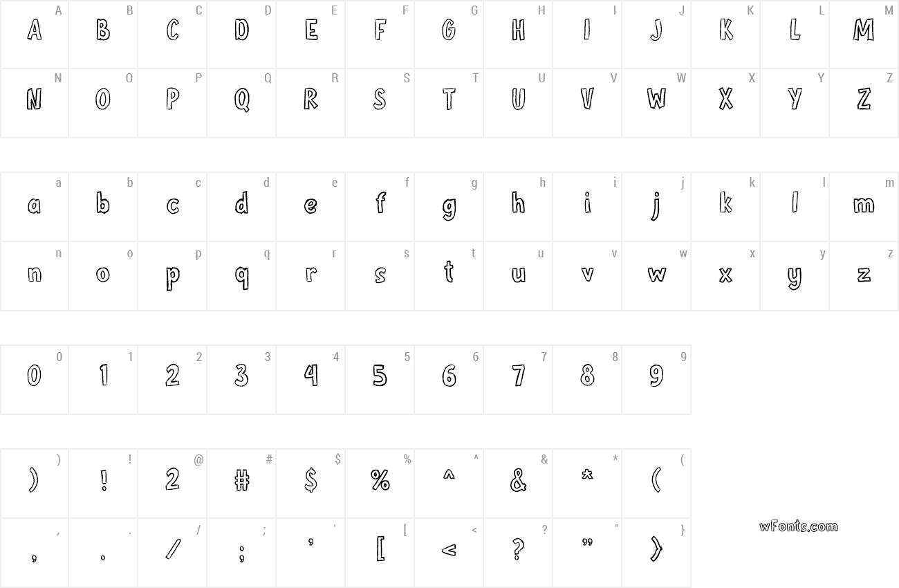 Chalk Talk Font | wfonts.com - download free