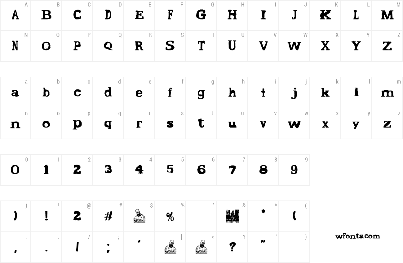 El Cojo Manteca Font | wfonts.com - download free