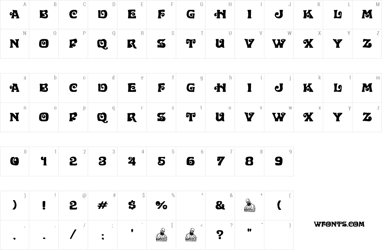 The Baroque Club Font | wfonts.com - download free