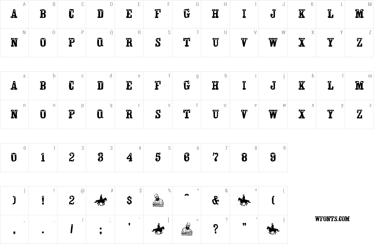 Canadian Western Font | wfonts.com - download free