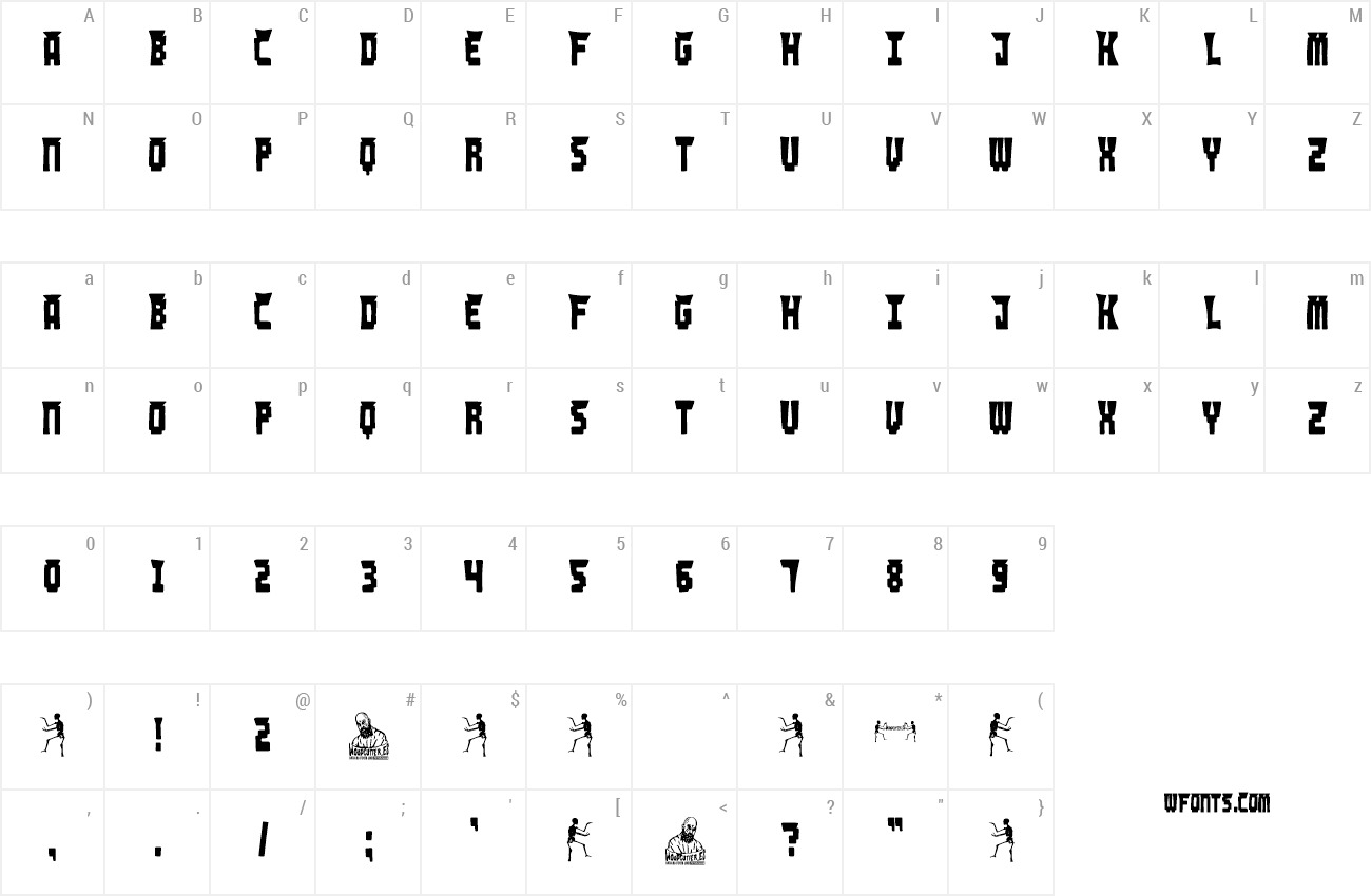 Digital Gang Font | wfonts.com - download free