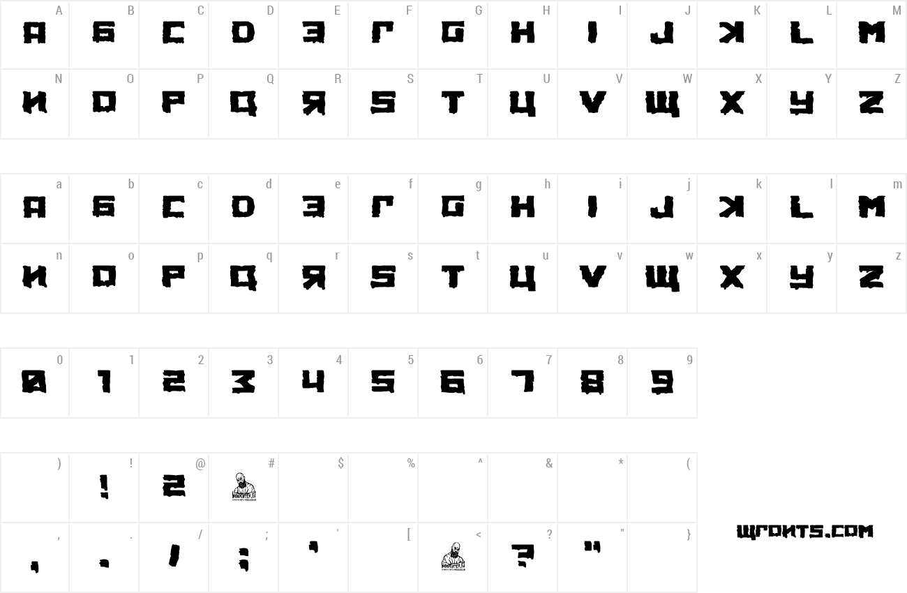 KGB Municipal Cemetery Font | wfonts.com - download free