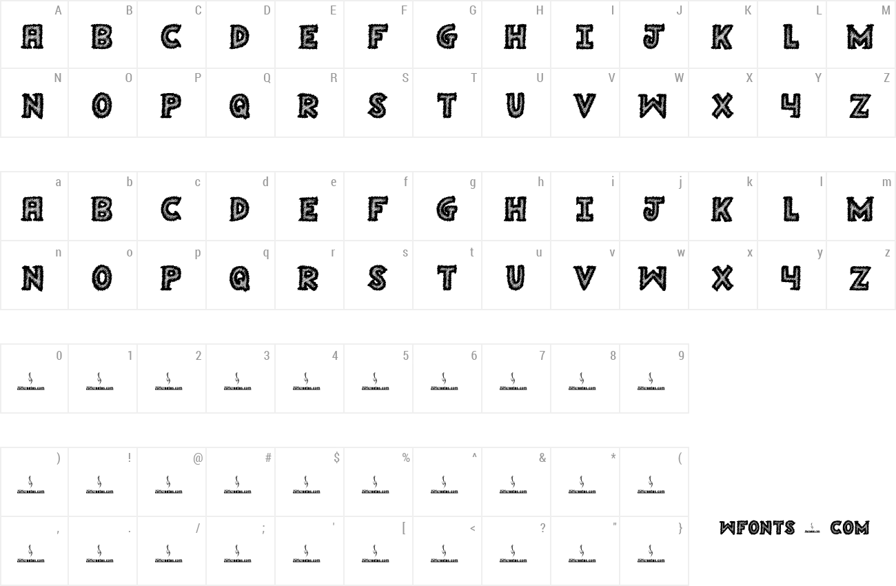 Scratchy Tattoo Font | wfonts.com - download free