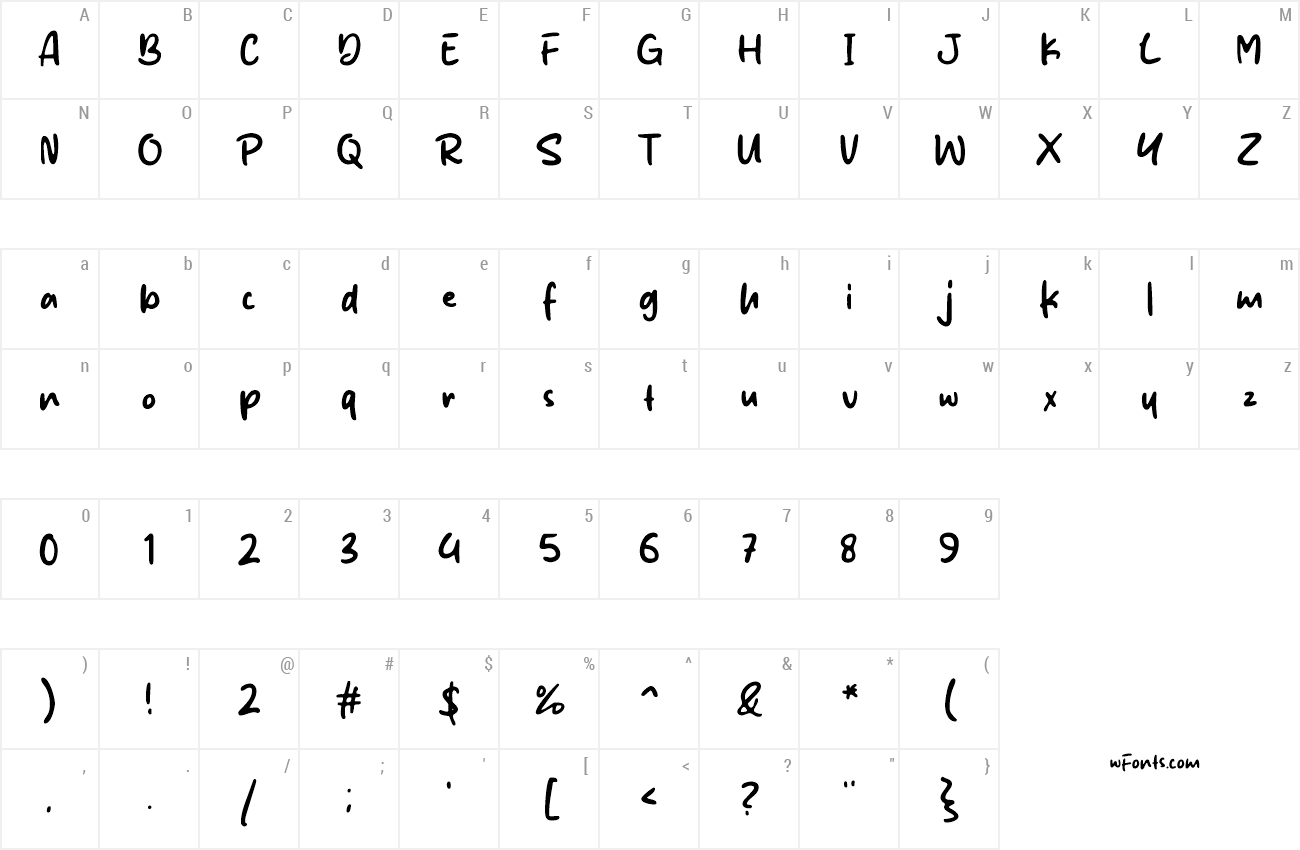 Start Kick Font | wfonts.com - download free