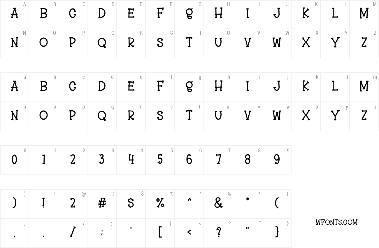 Mango Nice Font | wfonts.com - download free