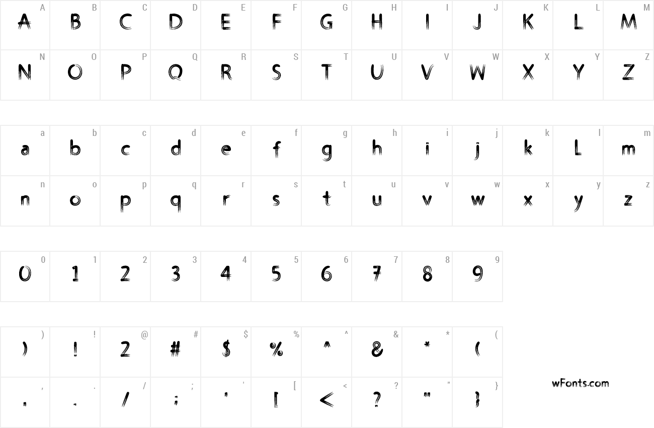 Movie Font Font | wfonts.com - download free