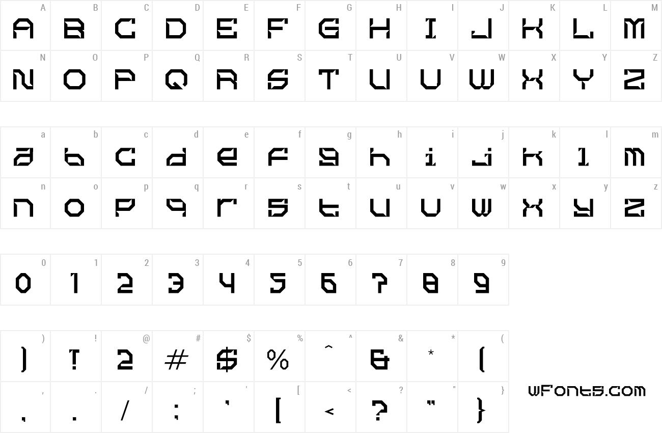 Skomelr Quantum Font | wfonts.com - download free