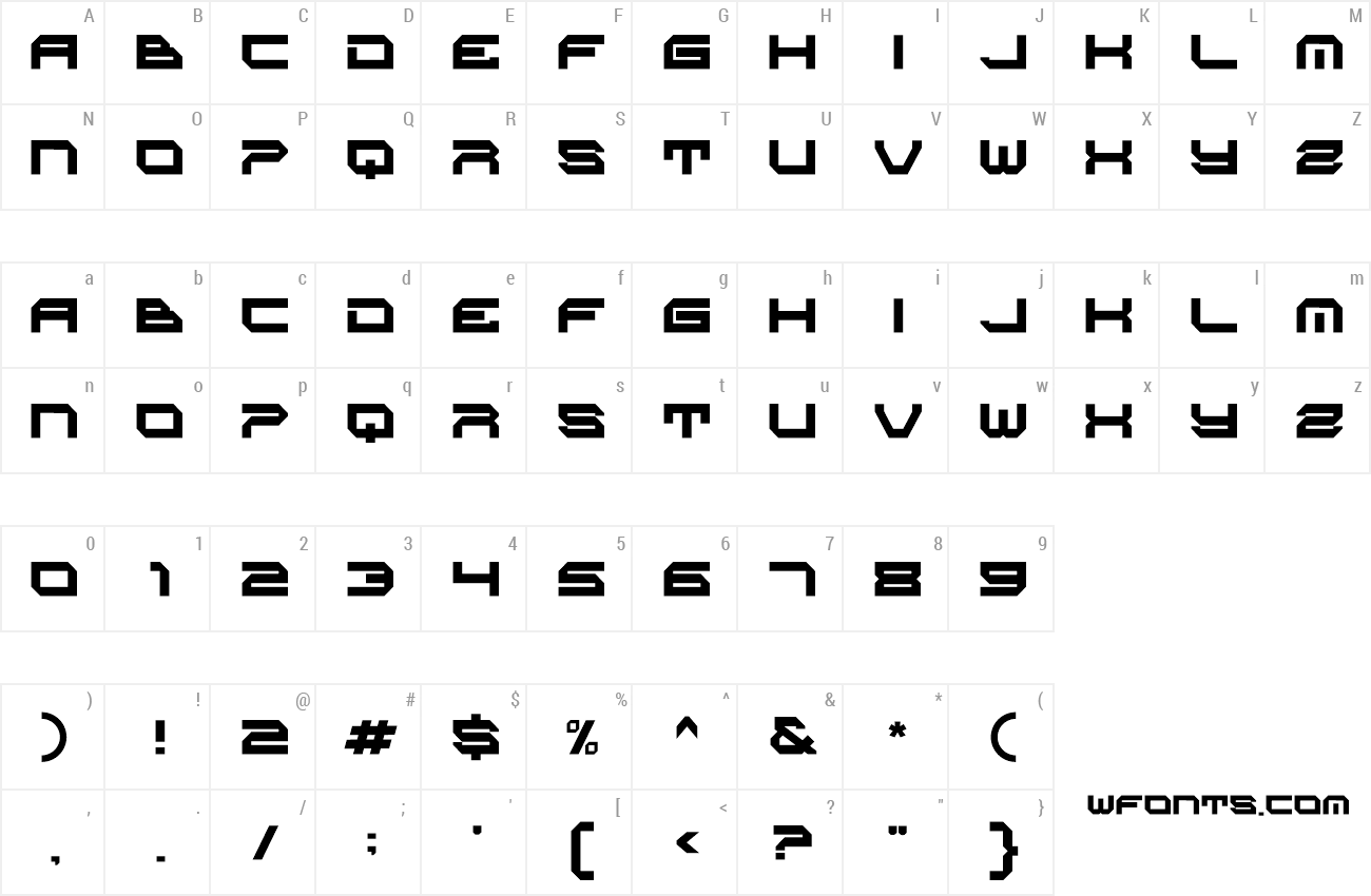 Space Games Font | wfonts.com - download free