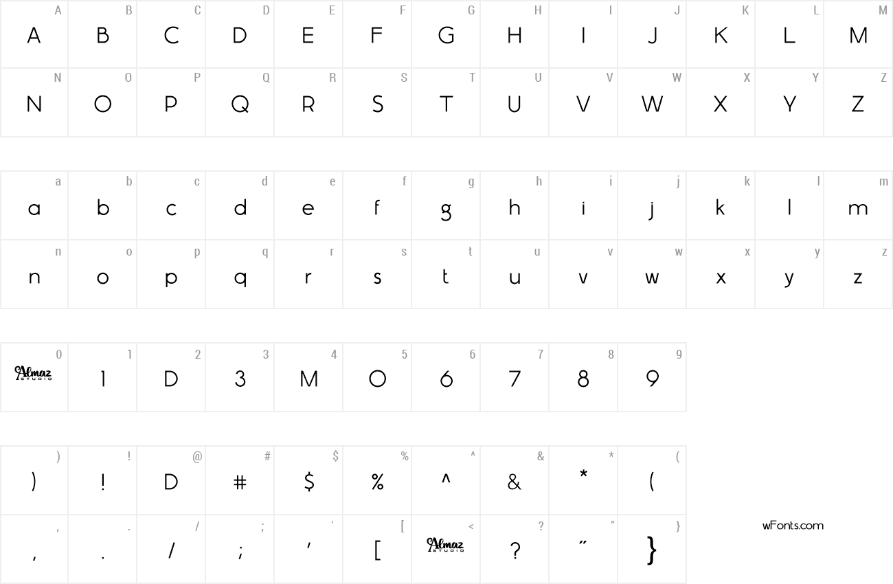 Navara Font | wfonts.com - download free