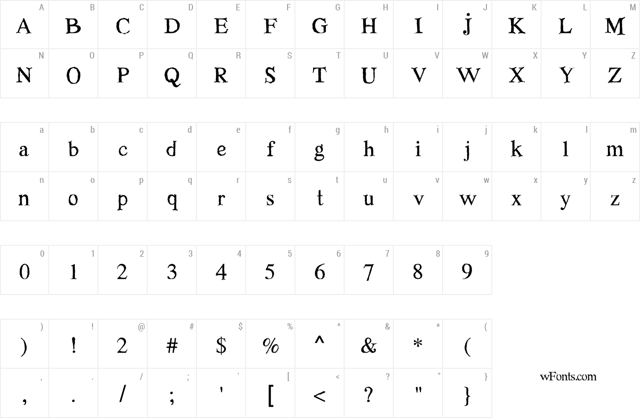 Le Mano Font | wfonts.com - download free