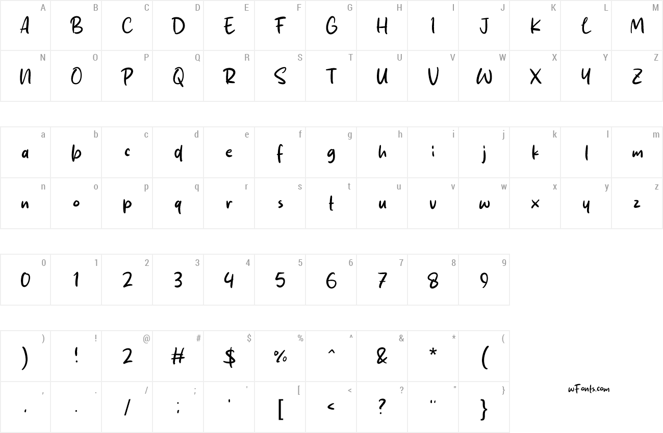 Morning Routine Font | wfonts.com - download free