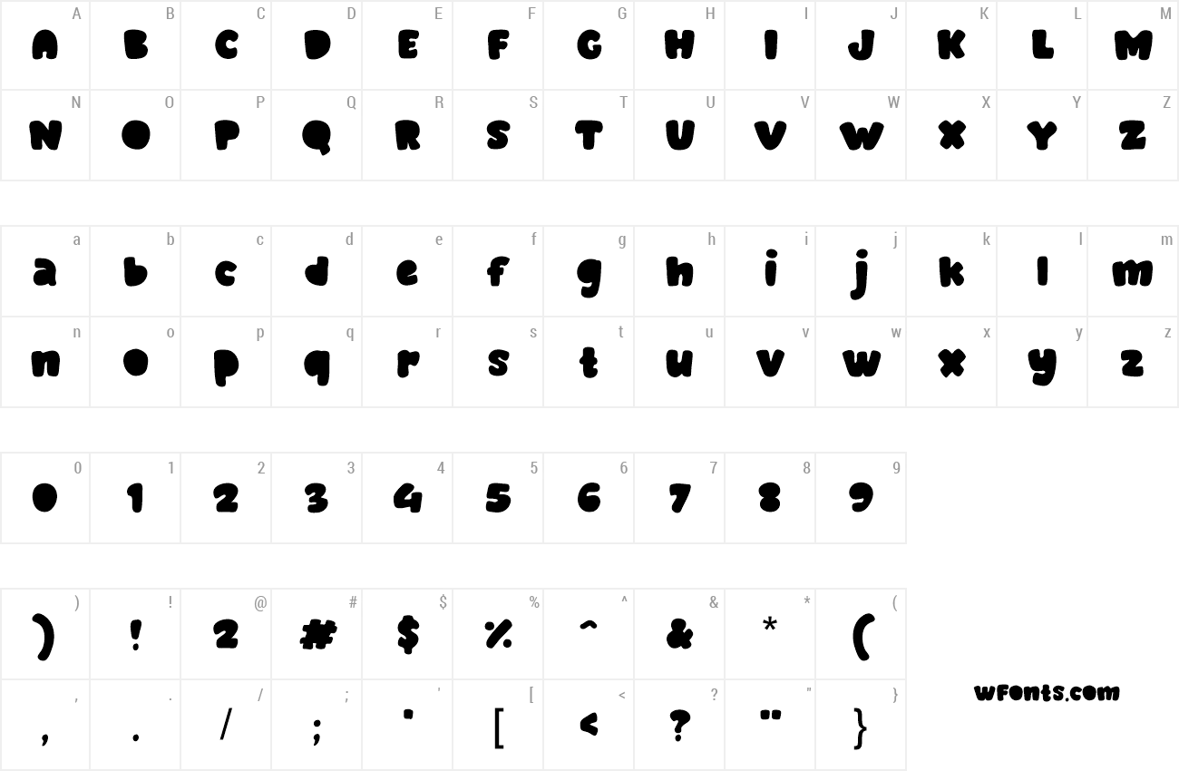 Mickly Frog Font | wfonts.com - download free