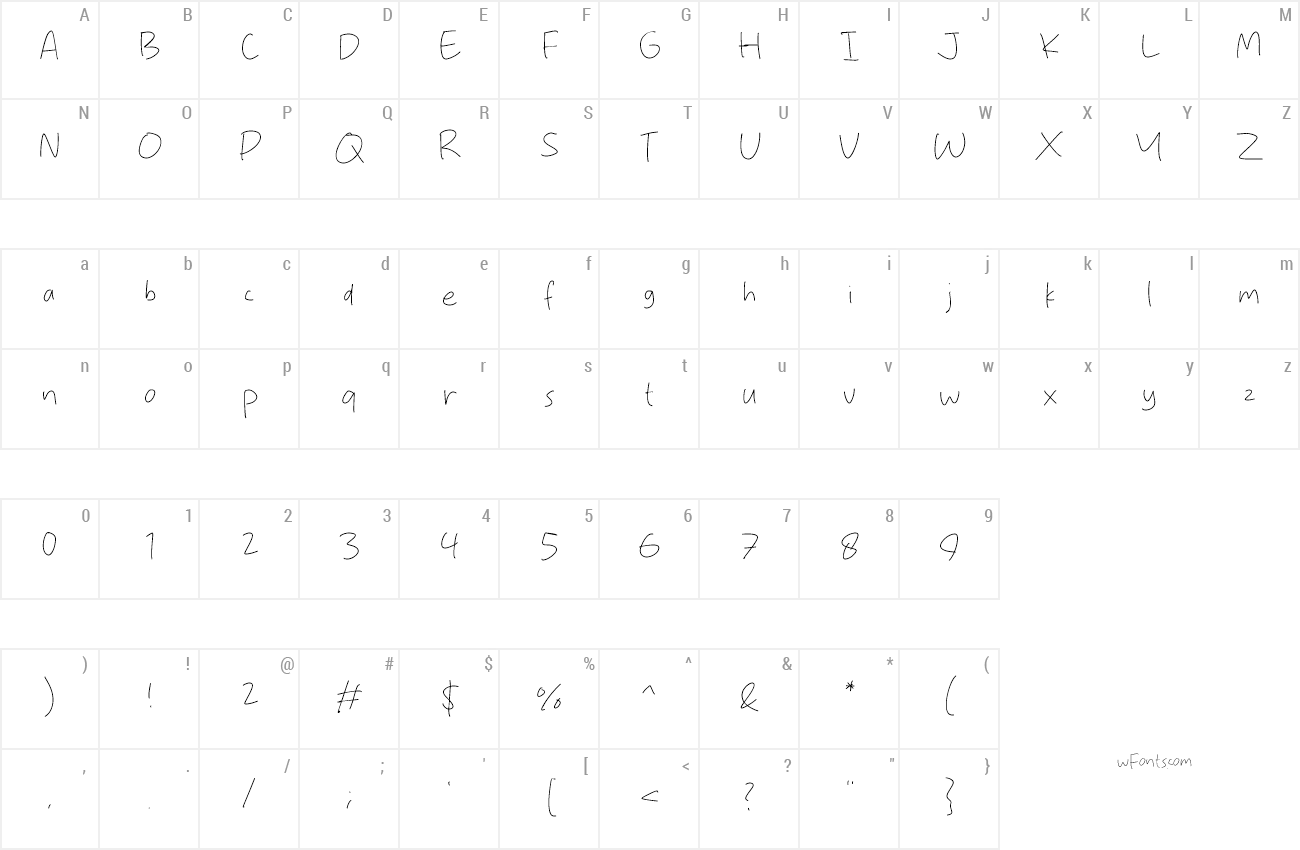 Lazy Script Font | wfonts.com - download free