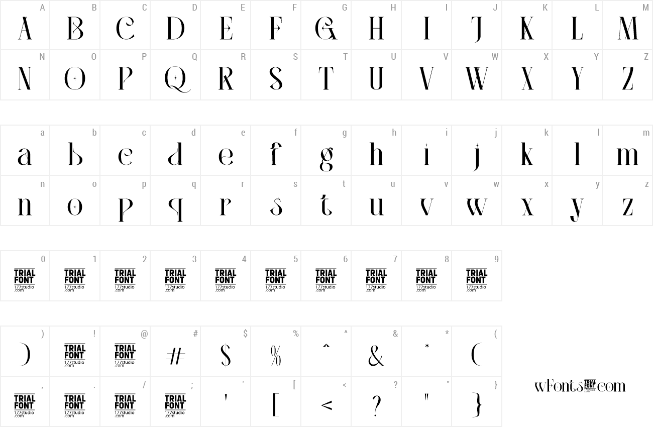 Paranoid Character Font | wfonts.com - download free