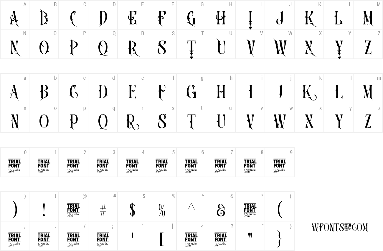 Traditional Challenges Font | wfonts.com - download free