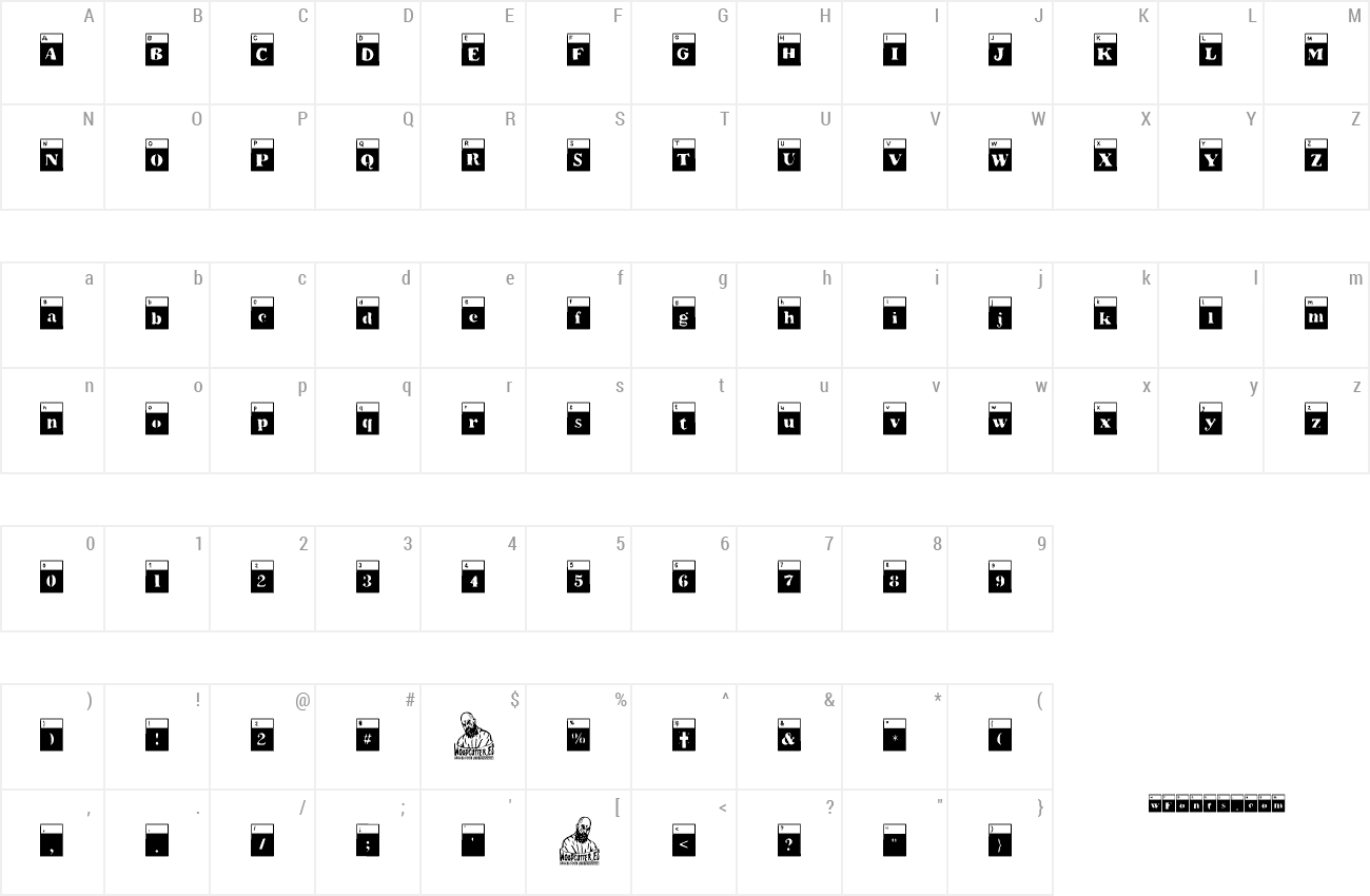 The Special Test Font | wfonts.com - download free