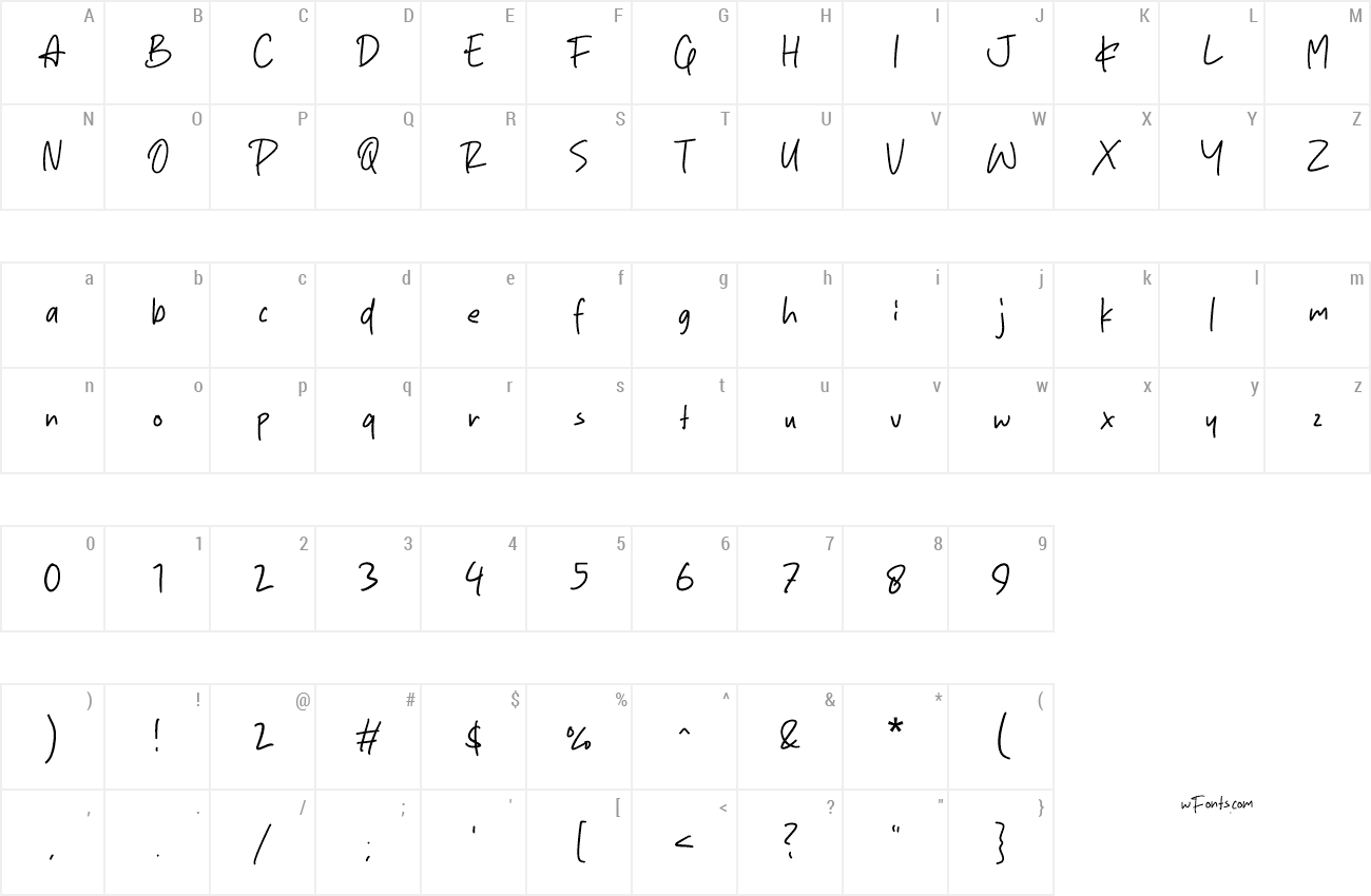 Blink Script Font | wfonts.com - download free