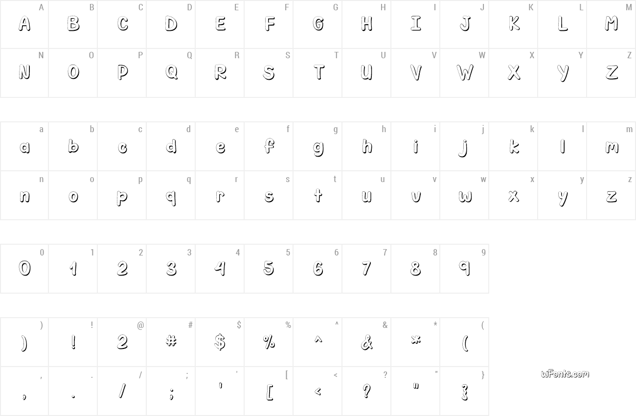 Really Big Font | wfonts.com - download free