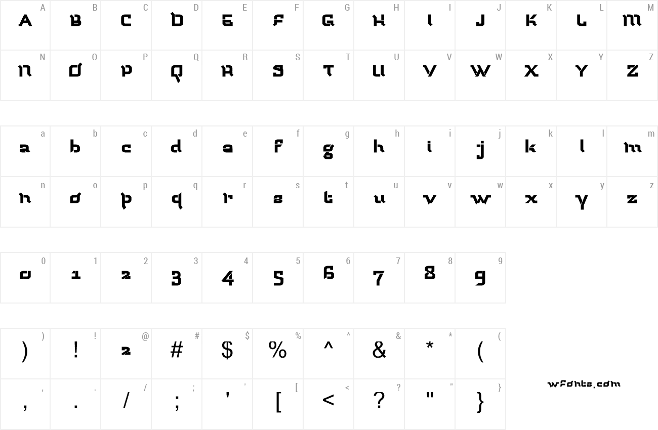 Temp Font | wfonts.com - download free