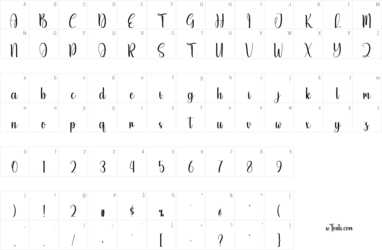 Deary February Font | wfonts.com - download free