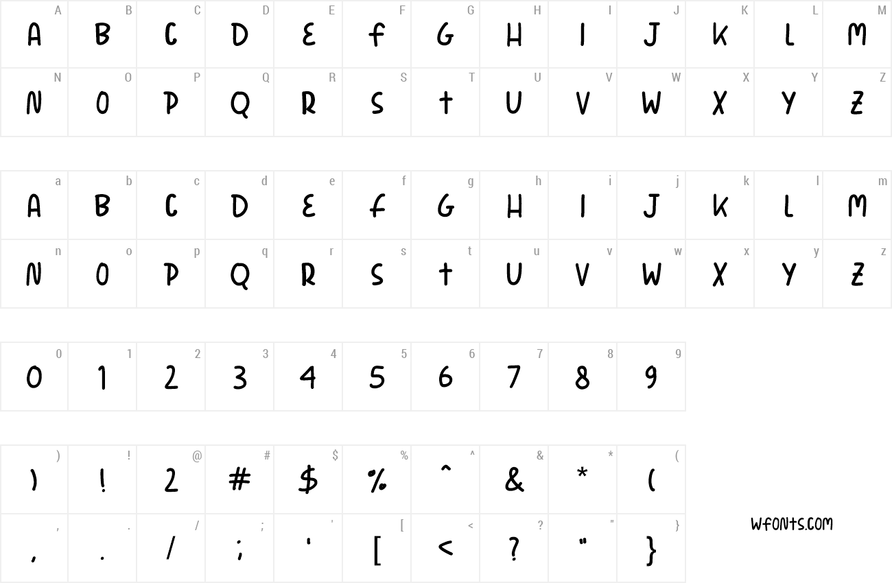 Happy Nation Font | wfonts.com - download free