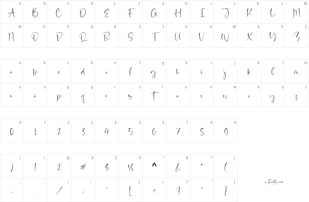 Calista Brighton Font | wfonts.com - download free