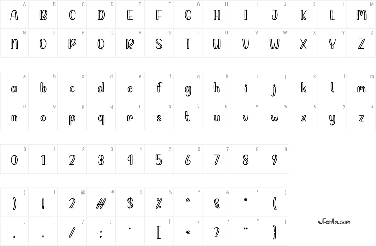 Baby Sleep Font | wfonts.com - download free