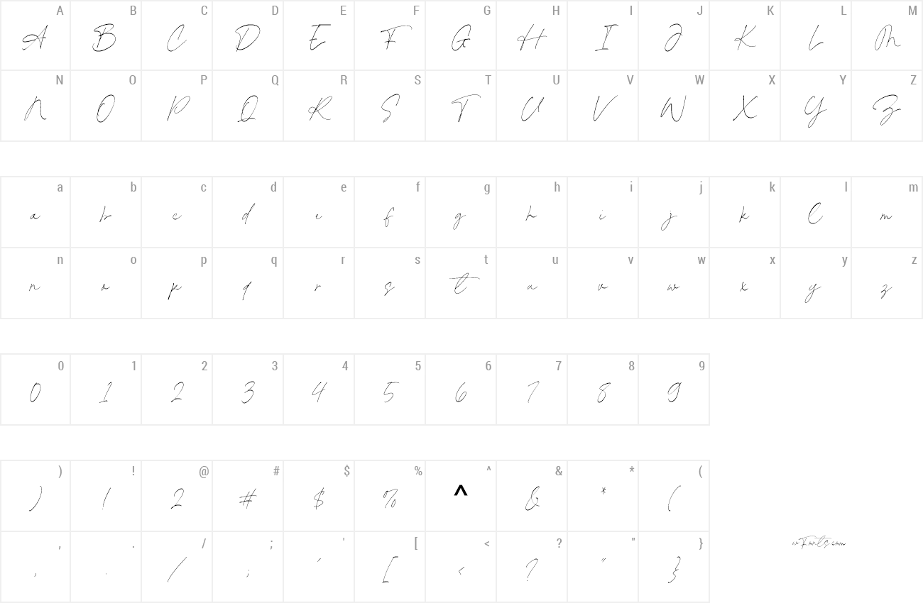 Fiance Rosalie Font | wfonts.com - download free