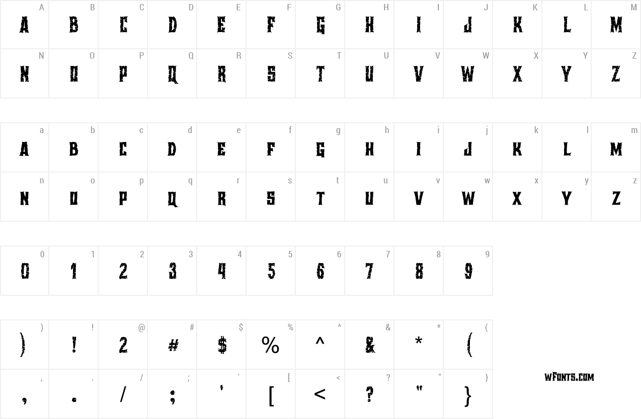 Stone Tomb Font | wfonts.com - download free