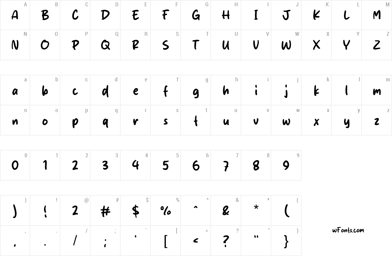 Miso Fish Font | wfonts.com - download free