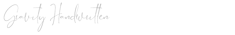Gravity Handwritten Font | wfonts.com - download free
