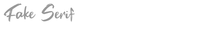 Fake Serif Font | wfonts.com - download free