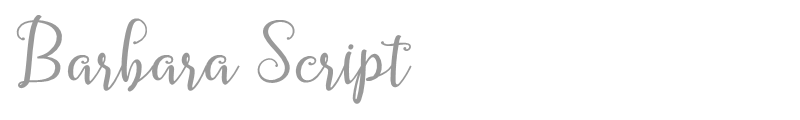 Barbara Script Font | wfonts.com - download free
