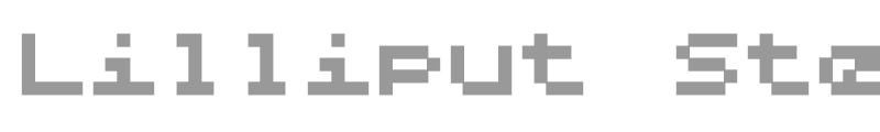 Lilliput Steps Font | wfonts.com - download free