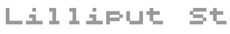 Lilliput Steps Font | wfonts.com - download free