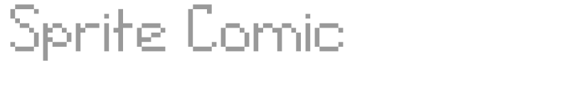 Sprite Comic Font | wfonts.com - download free