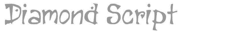 Diamond Script Font | wfonts.com - download free