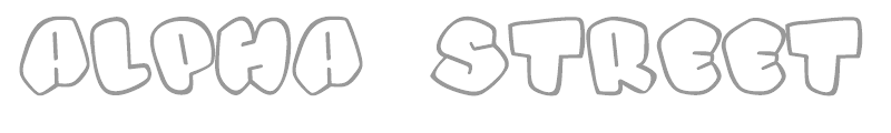 Alpha street Font | wfonts.com - download free