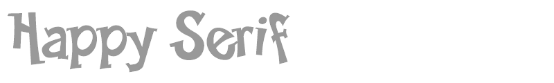 Happy Serif Font | wfonts.com - download free