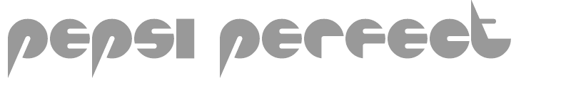 Pepsi Perfect Font | wfonts.com - download free
