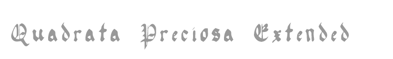 quadrata preciosa Font | wfonts.com - download free