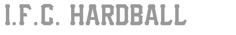 I.F.C. HARDBALL Font | wfonts.com - download free
