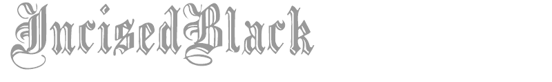ShadowedBlack Font | wfonts.com - download free