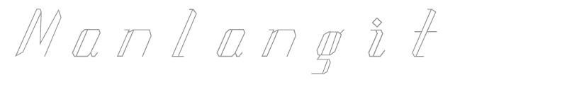 Manlangit Font | wfonts.com - download free