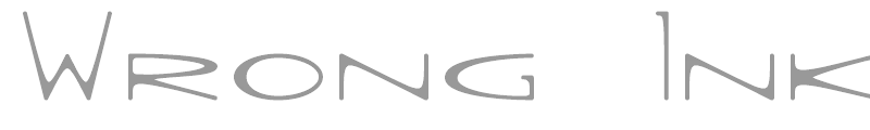 Wrong Ink Font | wfonts.com - download free
