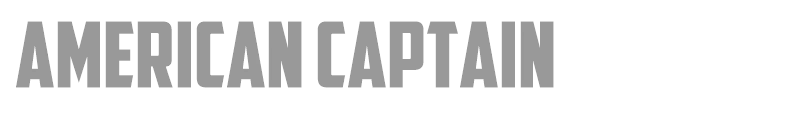American Captain Font | wfonts.com - download free