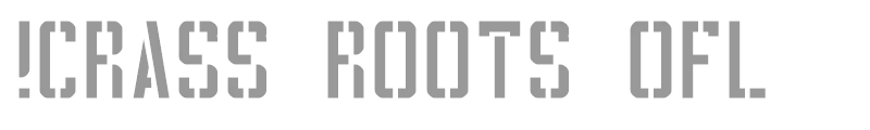 !CRASS ROOTS OFL Font | wfonts.com - download free
