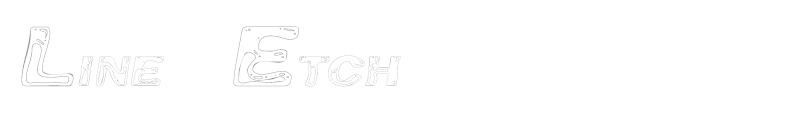 Line Etch Font | wfonts.com - download free